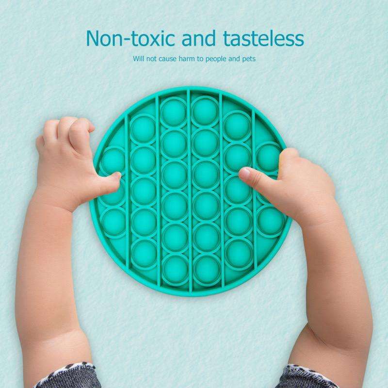 Jual SK-M131 Mainan Pop It Rainbow Karakter Fidget Push Pop It Among Us ...