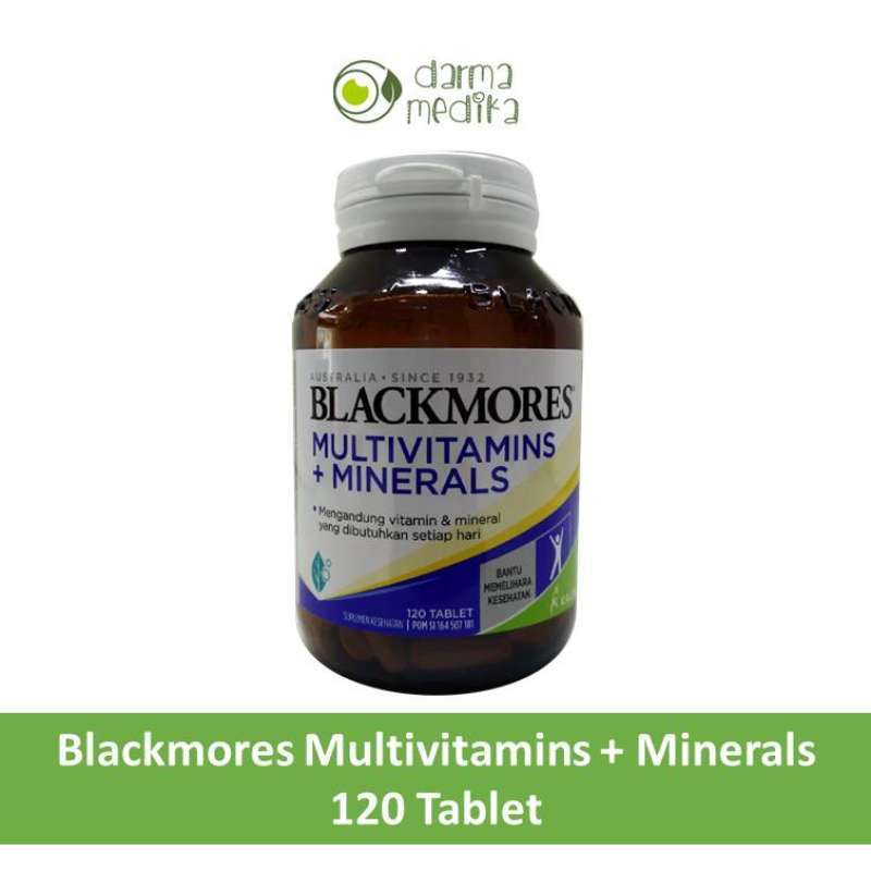 Jual Blackmores Multivitamins + Minerals [120 Tablets] di Seller Darma Medika - Darma Medika ...
