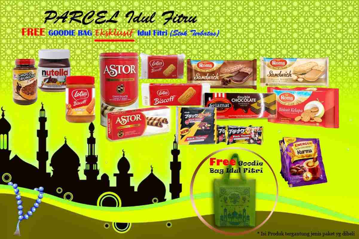 Jual PARCEL Parsel Idul Fitri SELAI dan SNACK Best (FREE Goodie Bag ...