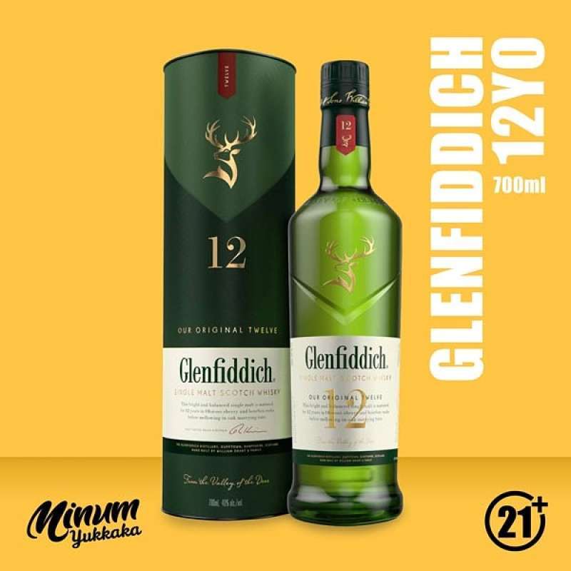 Jual Glenfiddich 12YO 700ml di Seller Minum Yuk Kaka - Marga Mulya ...