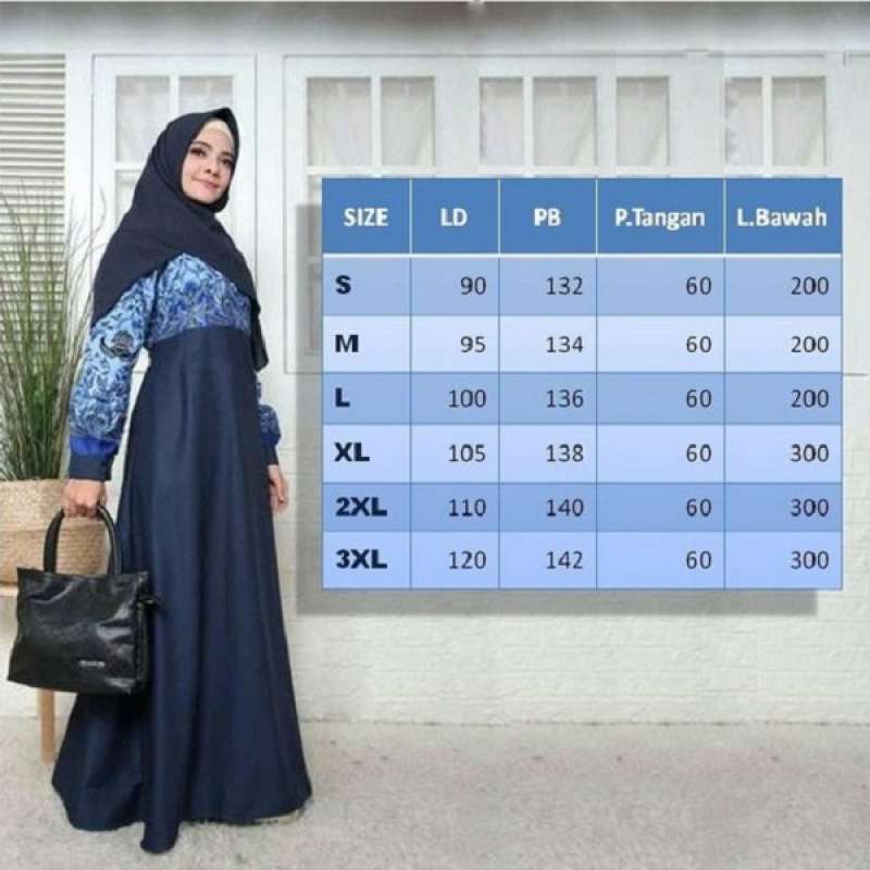 Jual Baju Gamis Syari Dress Dinas Batik Guru Pns Pdl Pdh Murah Formal ...