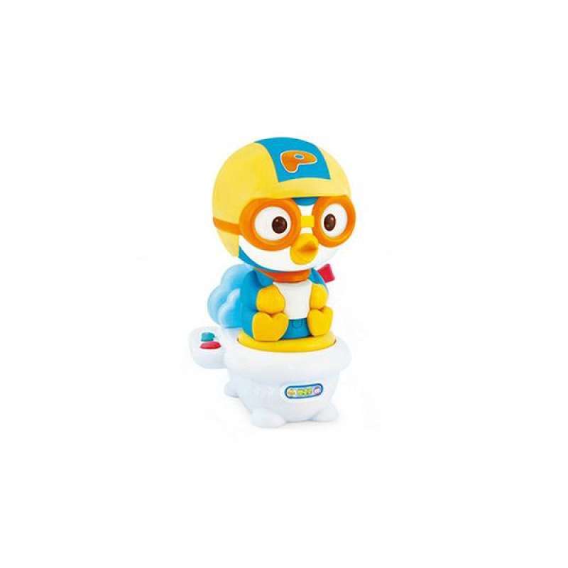 Jual (pororo)happy Little Penguin Pororo Puff Toilet Learning Group Di ...