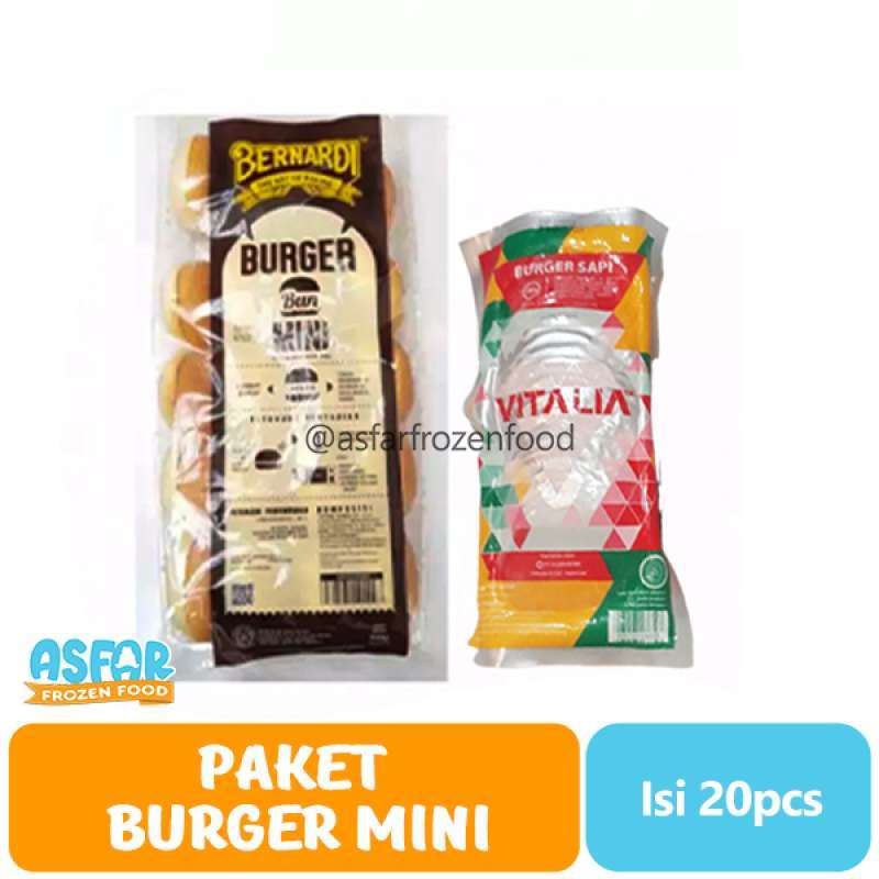 Jual Paket Burger Mini di Seller Asfar Shop - Mustika Jaya, Kota Bekasi ...