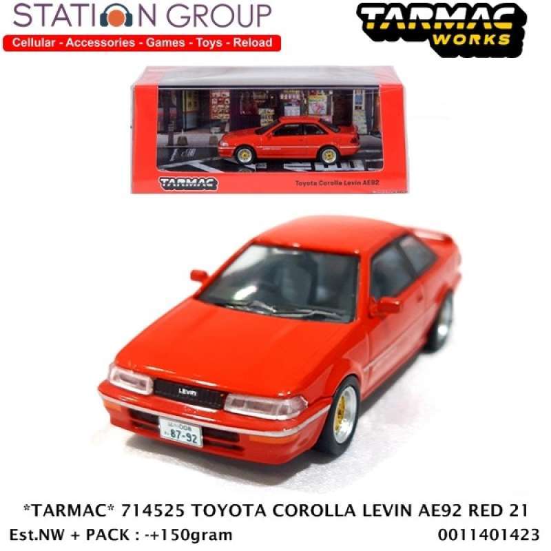 Promo TOYOTA COROLLA LEVIN AE92 RED Diskon 2% di Seller STATION GROUP ...