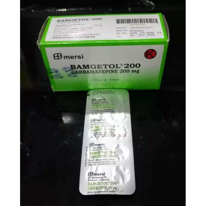 Jual Bamgetol Carbamazepine 200 Mg /perbok Isi 10 Strip Original Di ...