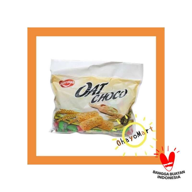Jual naraya oat choco vanila original / oat rasa original / snack oat ...