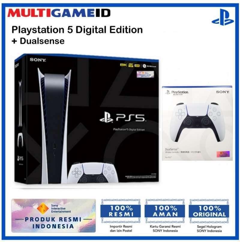 Jual Sony Ps5 Console Digital Edition Ps5 Dual Sense Di Seller