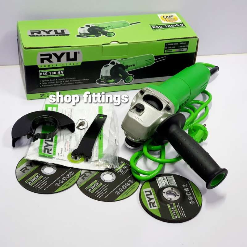Jual Ryu Rsg 100 5 V Mesin Gerinda 4 Atur Setel Variable Speed Rsg100 5v Di Seller Shop Fittings ...