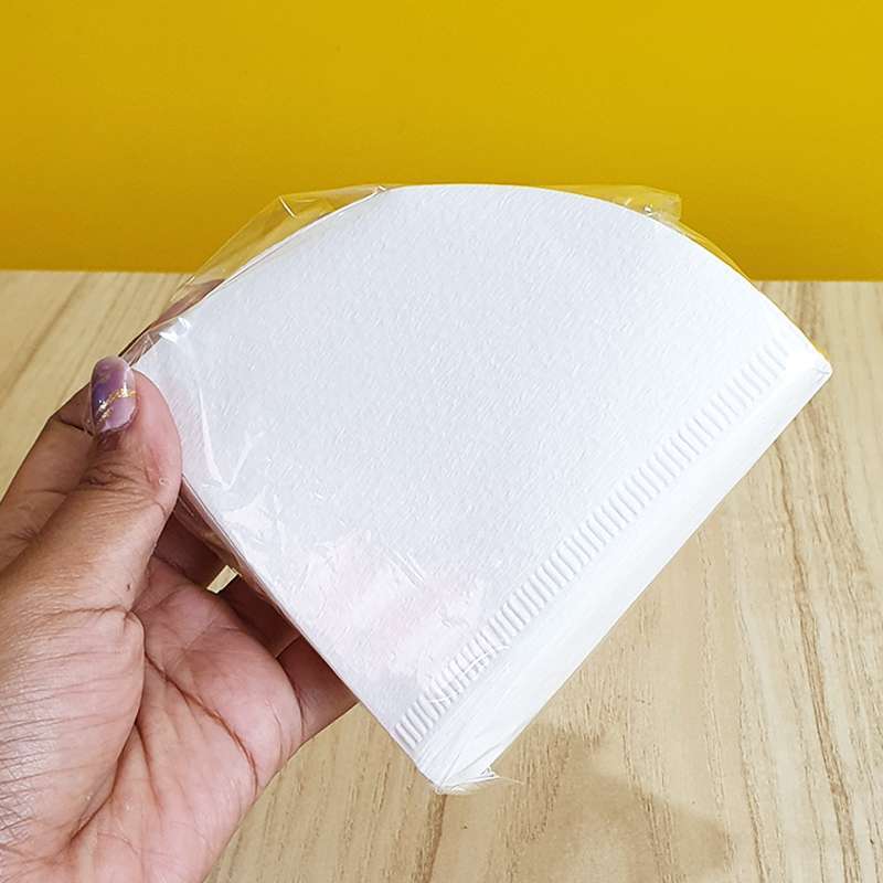 Jual Kertas Filter Kopi V60 01 - Hario V60 Coffee Filter Paper White 40 ...
