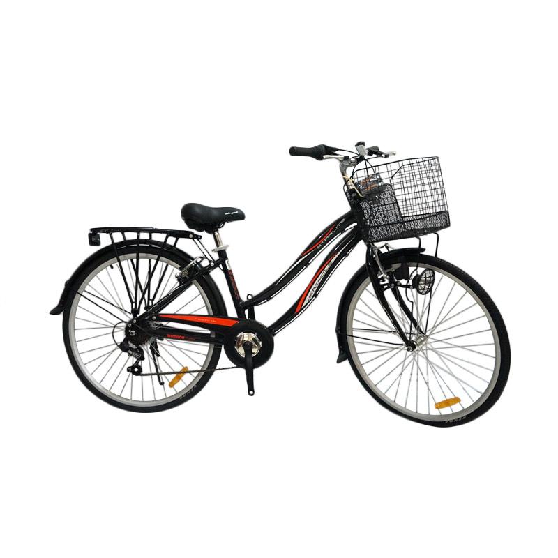 Jual Wimcycle Starlite City Bike - Black [26 Inch] Di Seller Toko ...