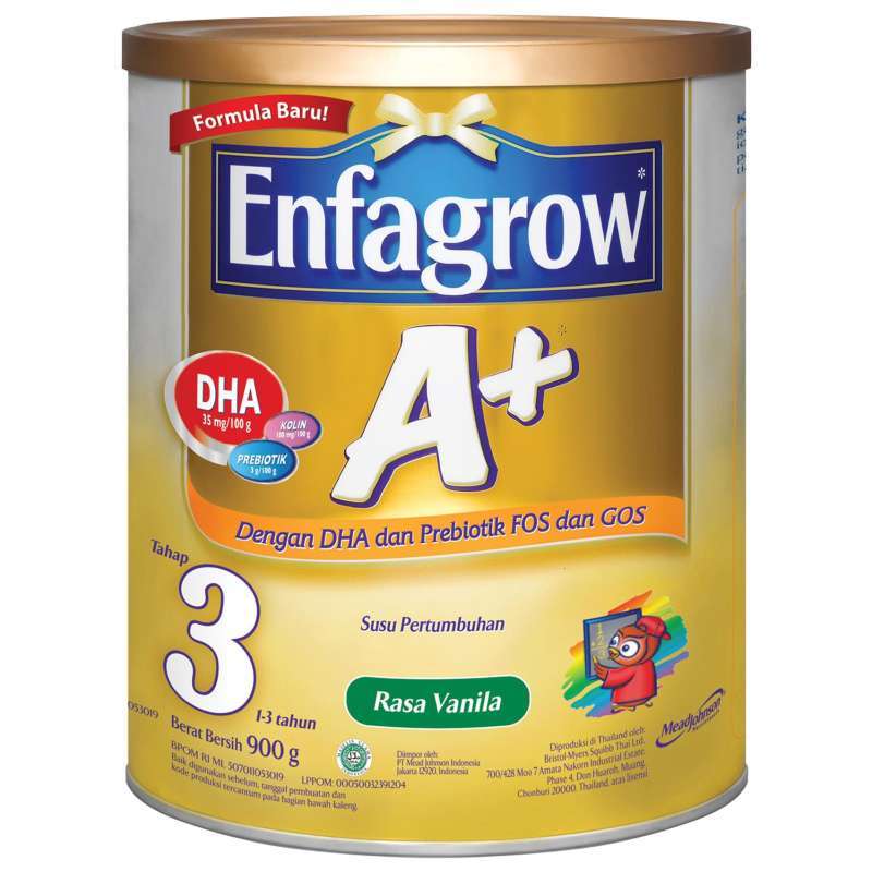 Promo ENFAGROW A plus 3 VANILLA TIN 800g Diskon 15% di Seller Hypermart ...