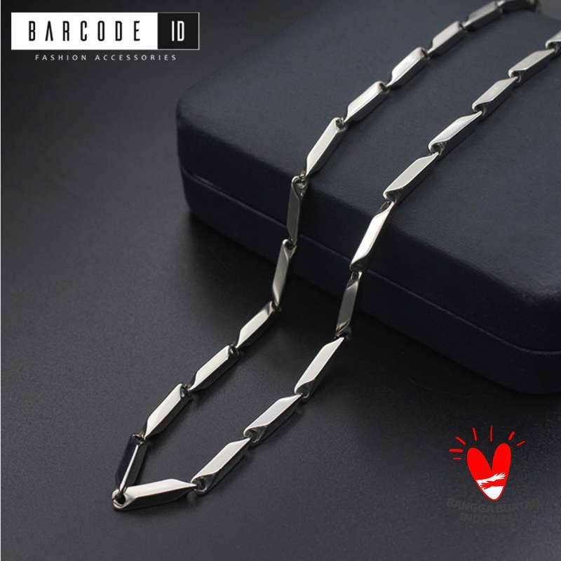 Jual KALUNG TITANIUM ANTI KARAT JENJANG PADI 2,0mm WARNA SILVER ...