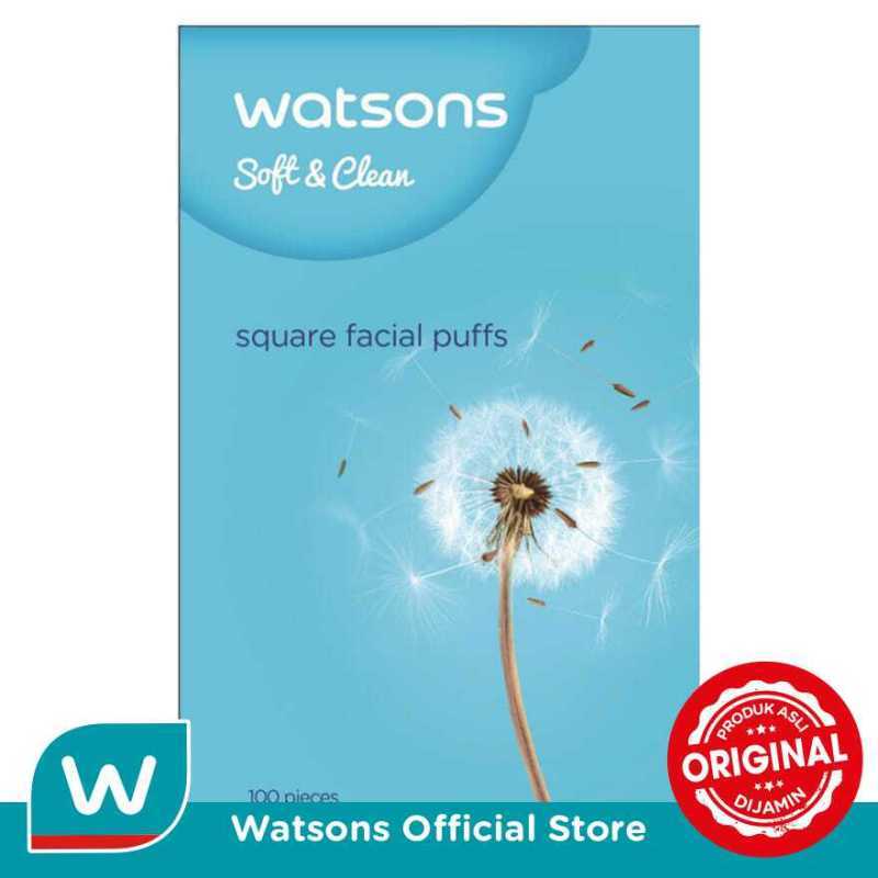 Promo WATSONS Square Facial Puffs 1-Pcs Diskon 5% di Seller WATSONS ...