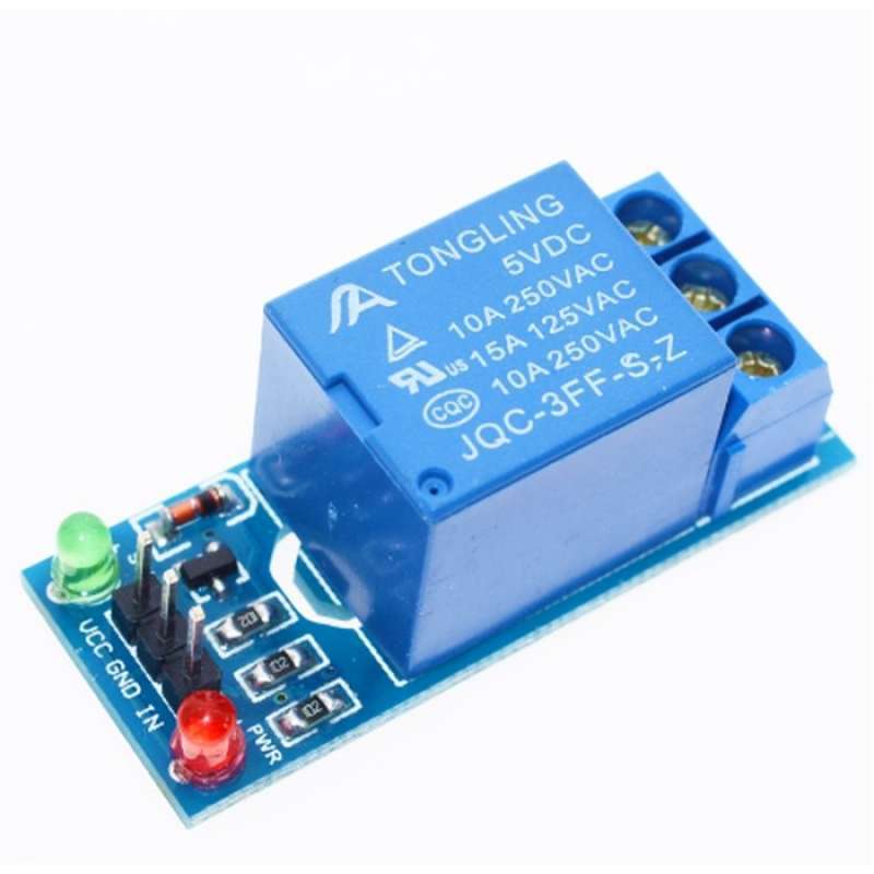 Jual Baru Module Relay 1 Channel 5v Untuk Arduino Uno Arm Pic Avr Stm32 ...