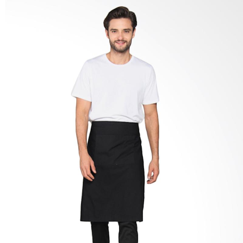 Jual Chef Series Basic Half Panjang Apron - Hitam di Seller Java Store ...