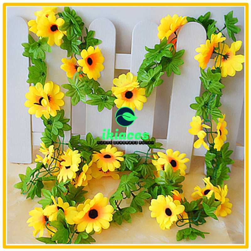 Jual DAUN RAMBAT MATAHARI RAMBAT BUNGA MATAHARI BUNGA ARTIFICIAL MURAH ...