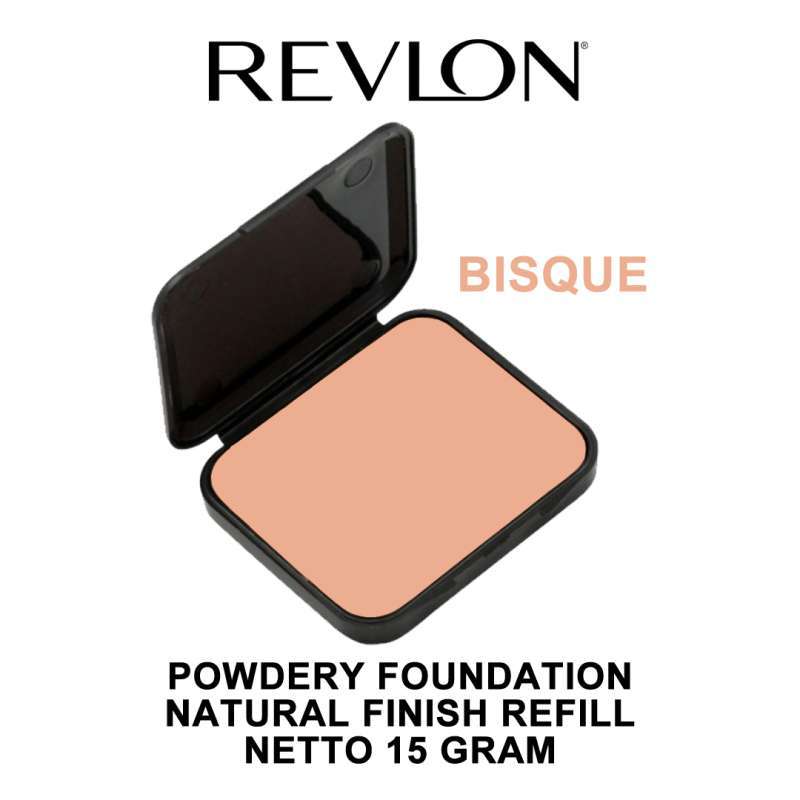 Jual REVLON NATURAL FINISH POWDERY FOUNDATION REFILL ALAS BEDAK PADAT ...