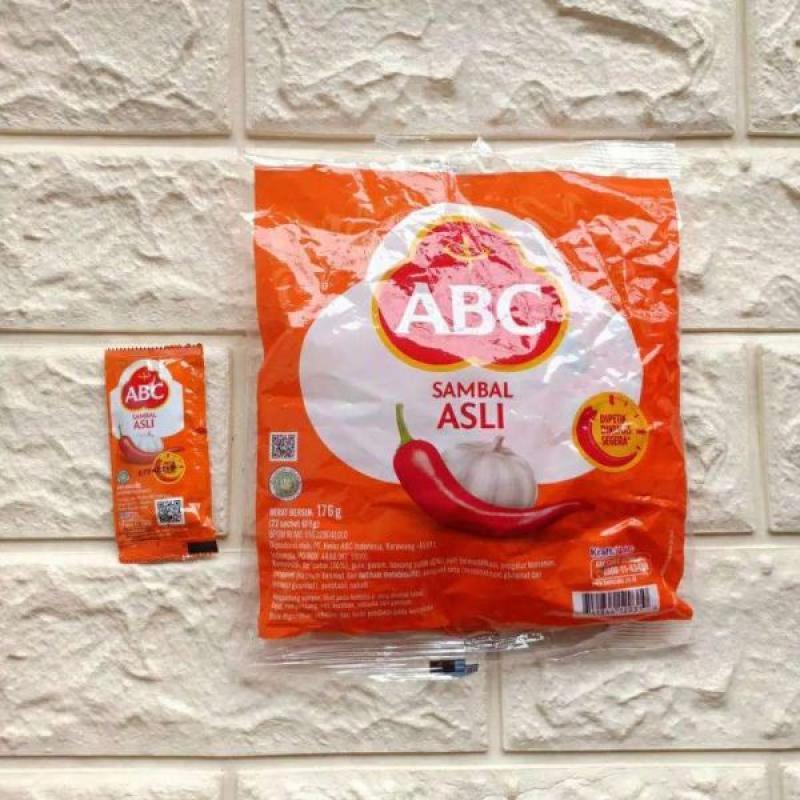 Jual saos / sauce / saus ABC Sachet 1 Dus isi 21 Pack di Seller Miziy ...