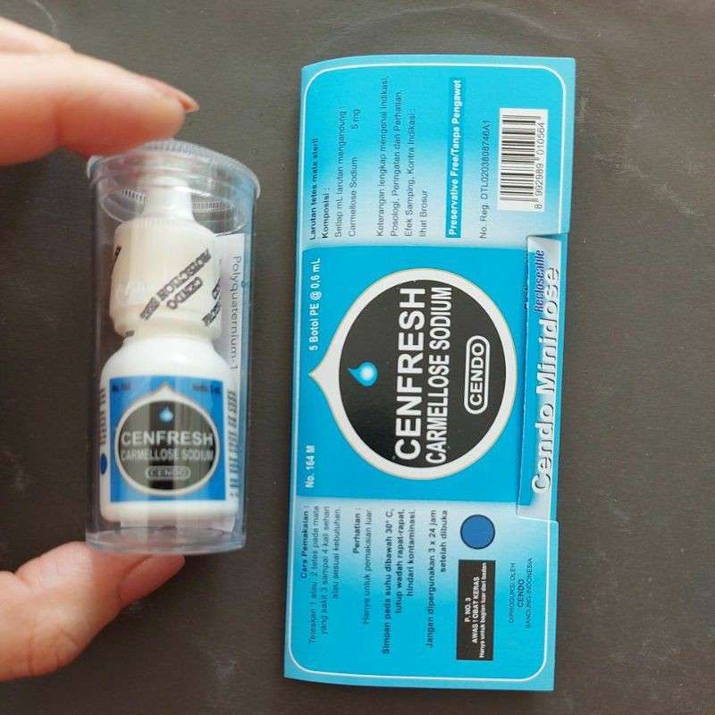 Jual Cendo Cenfresh Minidose Obat Tetes Mata [0.6 Ml/ 1 Strip Isi 5 ...