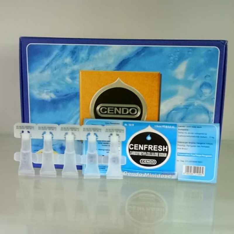 Jual Cendo Cenfresh Minidose Obat Tetes Mata [0.6 Ml/ 1 Strip Isi 5 ...