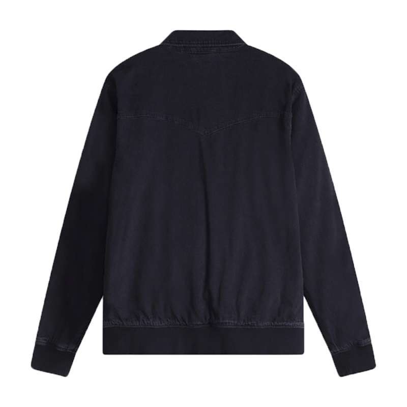 Jual Levi's Western Bomber Jacket Washed Black Denim (28418-0001) di ...
