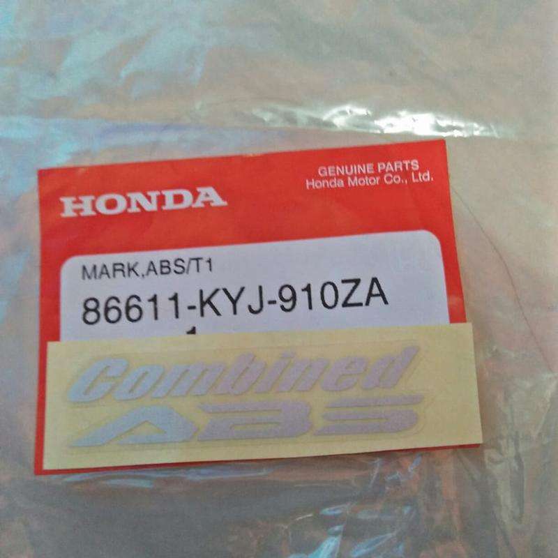Jual Honda Genuine Parts Sticker Label Logo Tulisan Combined ABS di ...