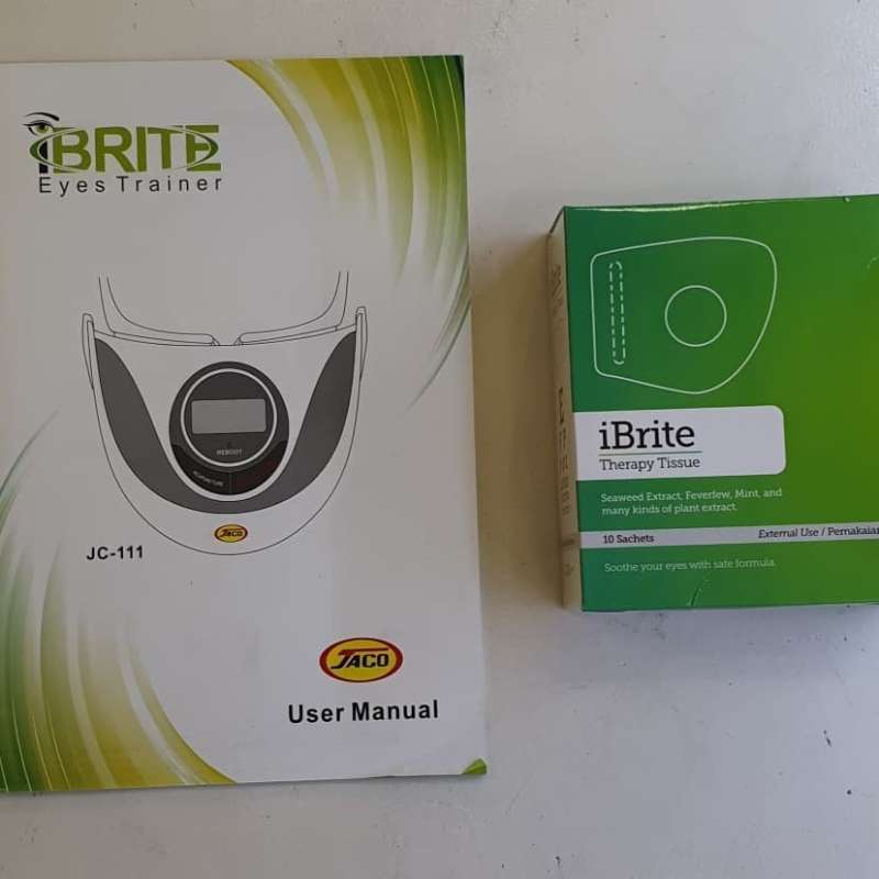 Promo Jaco Ibrite Alat Terapi Mata Diskon 50% Di Seller Batantaid ...