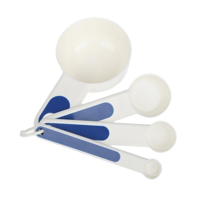 Jual Ikea Stam Measuring Cups Spoon Set Sendok Takar - Blue [4 pcs] di ...
