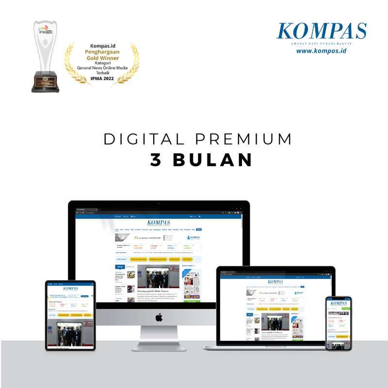 Jual Kompas Digital Premium [3 Bulan] di Seller HARIAN KOMPAS - Gelora ...