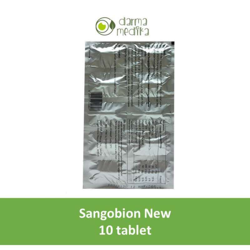 Jual Sangobion Obat Kesehatan [10 Tablet/ 1 Strip] Di Seller Darma ...