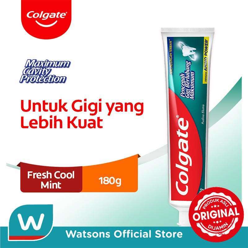 Jual Colgate Toothpaste Fresh Coolmint Pasta Gigi [180 g] di Seller ...