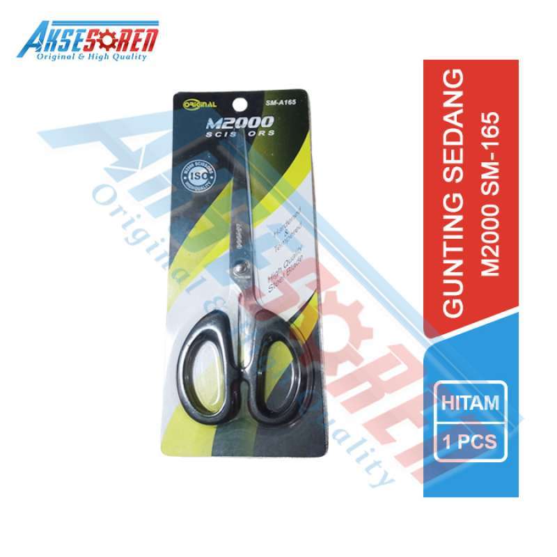 Jual Gunting Sedang M2000 Scissors [SM-A165] / Gunting Kertas Kain ...