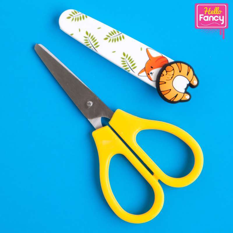 Jual Gunting Kertas Anak Fancy Kids Scissor / Gunting Kertas OL-2110 ...