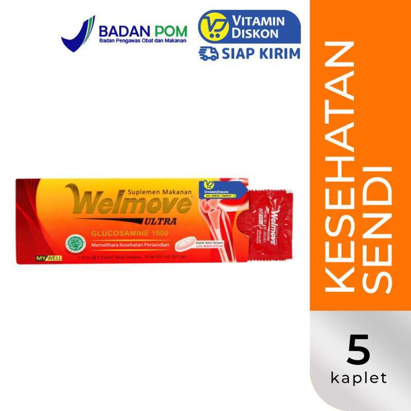 Jual Welmove Ultra Suplemen Sendi [@ 5 Kaplet] Di Seller Vitamindiskon ...