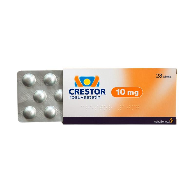 Jual Crestor Tablet 10 Mg Obat Kolesterol [14 Tablet/Strip] di Seller ...