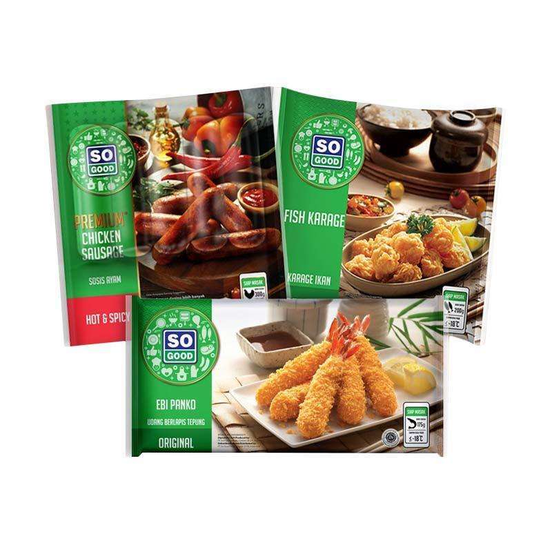 Jual So Good Paket Sosis, Ebi Panko, Dan Fish Karage Halal Di Seller ...