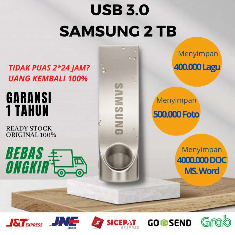 Jual FLASHDISK SAMSUNG 2TB USB 3.0 100% ORIGINAL High Speed Reading ...