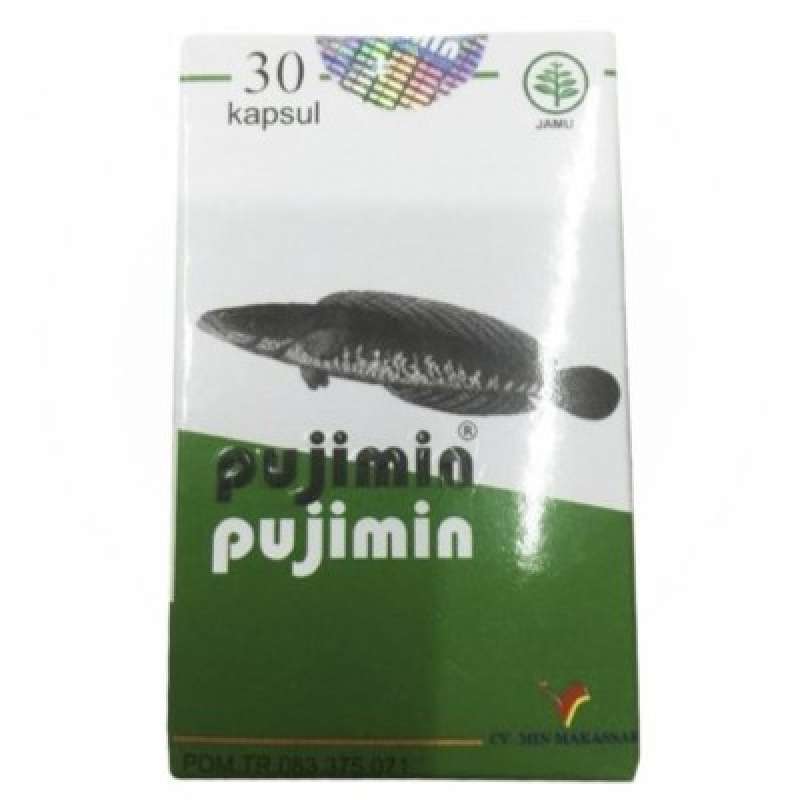 Jual Original Pujimin Box Isi 30 Kapsul Ekstrak Ikan Gabus Di Seller To ...