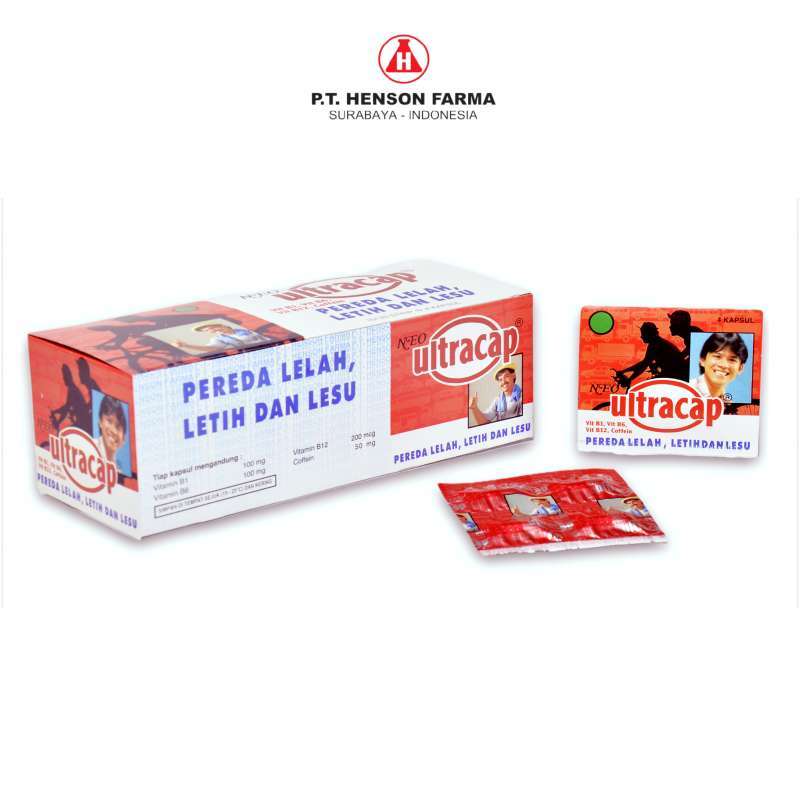 Promo Neo Ultracap Box Isi 25 Strip Pereda Lelah Letih Lesu ...