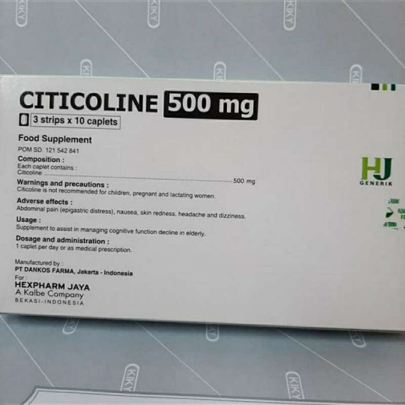 Jual original Citicoline 500 Mg Hj di Seller Mallique Farma - Cilincing ...
