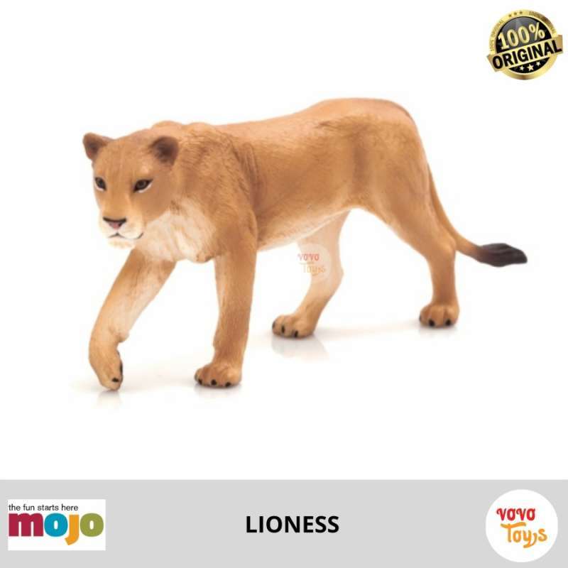 Jual Mojo Fun Lioness Lion Wildlife Collection Miniatur Hewan di Seller ...