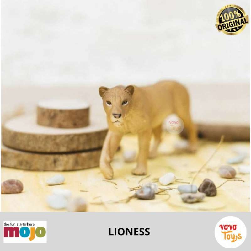 Jual Mojo Fun Lioness Lion Wildlife Collection Miniatur Hewan di Seller ...