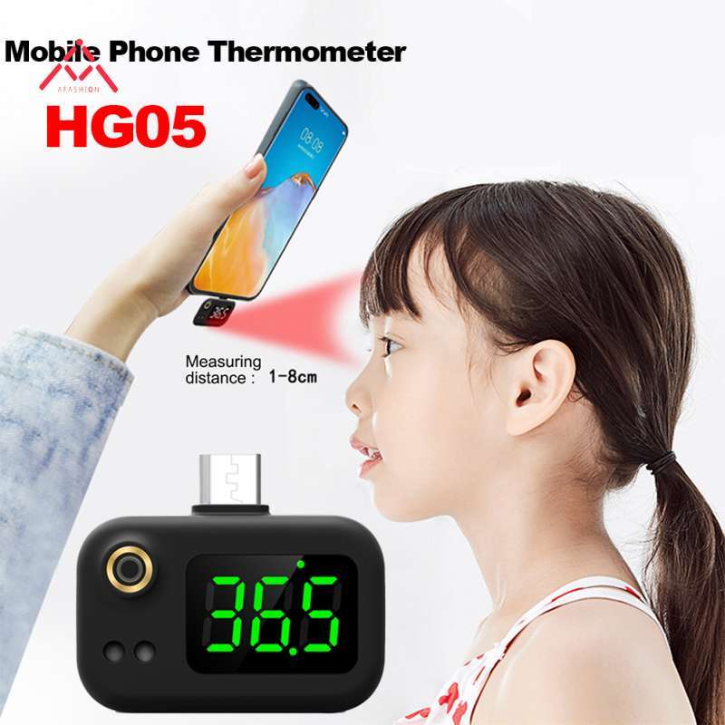 Jual USB Smart Thermometer Portable Mini Mobile Thermometer （3 jenis ...