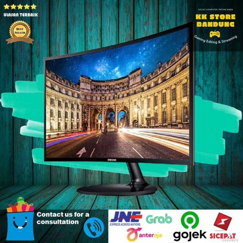 Promo MONITOR LED SAMSUNG Curved 24 CURVED C24F390FHE CF390 24 inch ...