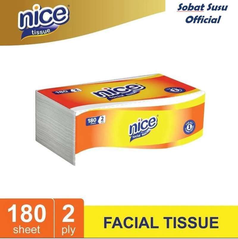 Jual Nice Tissue Soft Pack [180 Sheets/ 2 ply] di Seller Sobat Susu ...