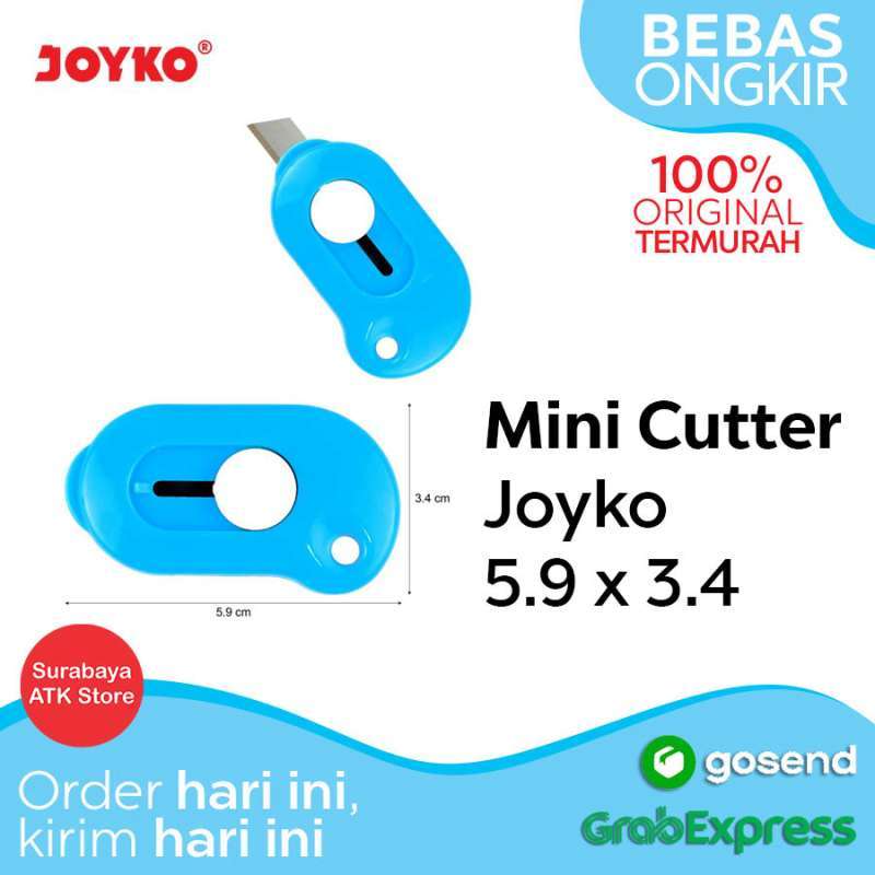 Promo Mini Cutter Joyko CU-505 Pemotong Silet Kecil Sillet Diskon 12% ...
