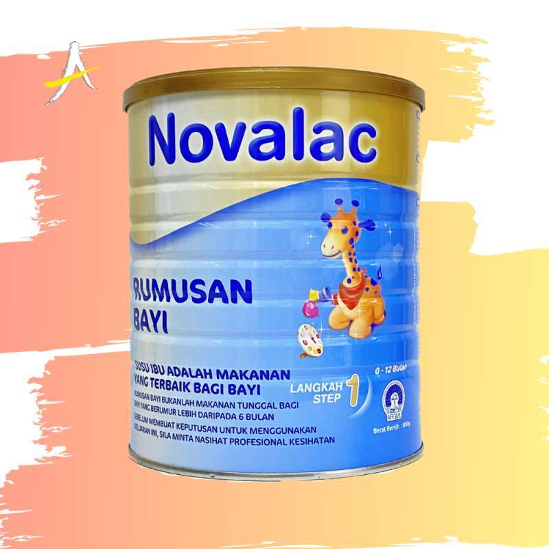 Jual Novalac Step 1 Milk Powder 800g (0-12 Months) - Malaysia 2970337 ...