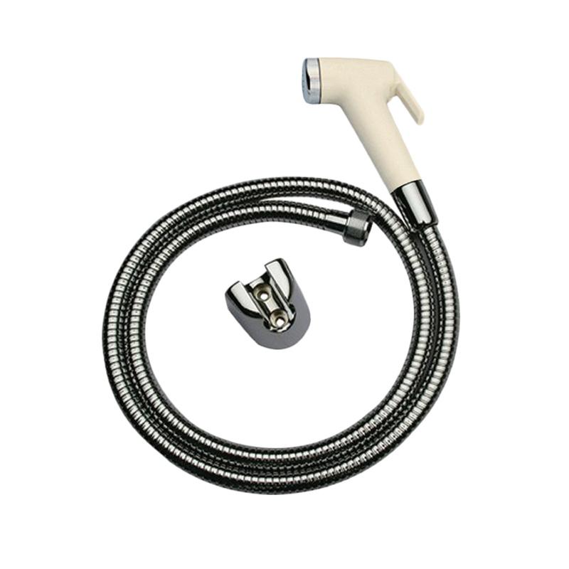 Jual Waterplus SJS-011IV-S2 Chrome Hose Set Jet Shower - Ivory / Shower ...