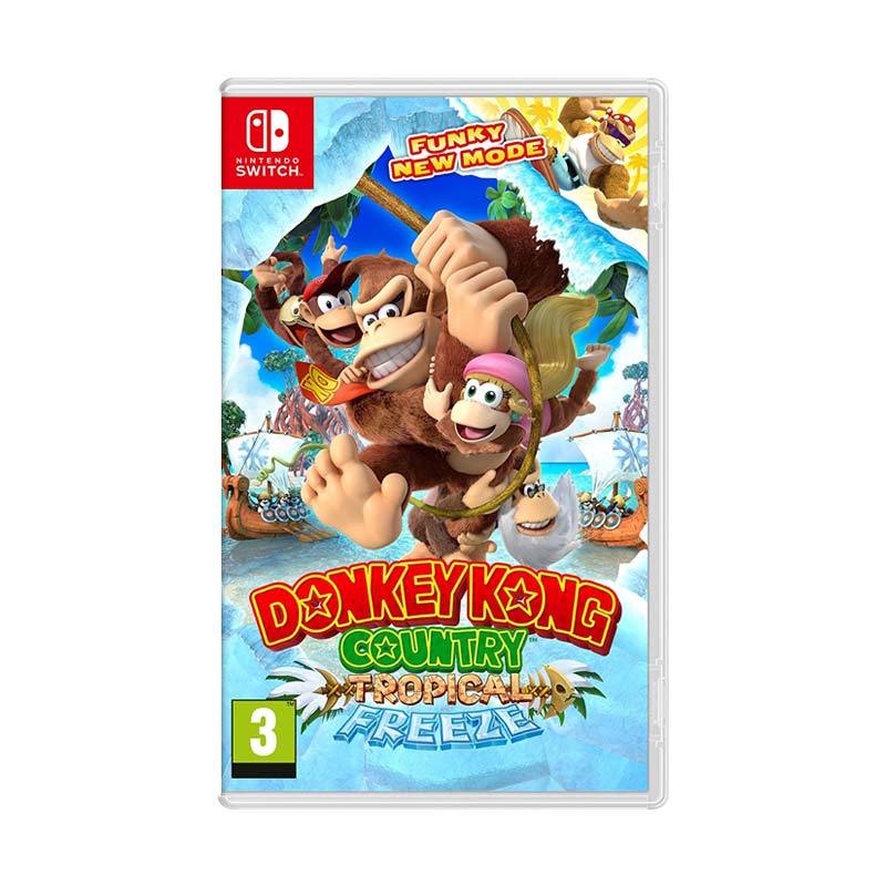 Jual Nintendo Switch Donkey Kong Country Tropical Freeze Dvd Game Di ...