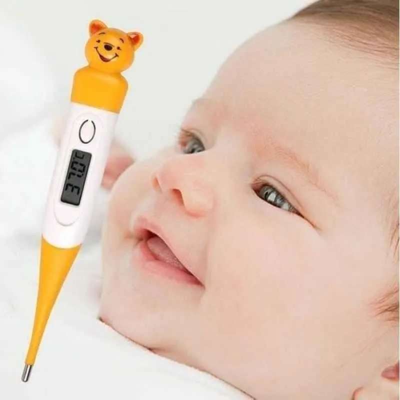 Jual Thermometer Digital Karakter Tubuh Bayi Anak Anak Pengukur Suhu ...